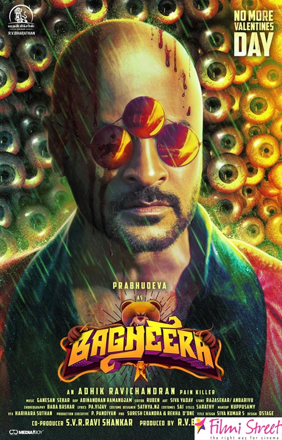 Bagheera first look poster | Prabhu deva