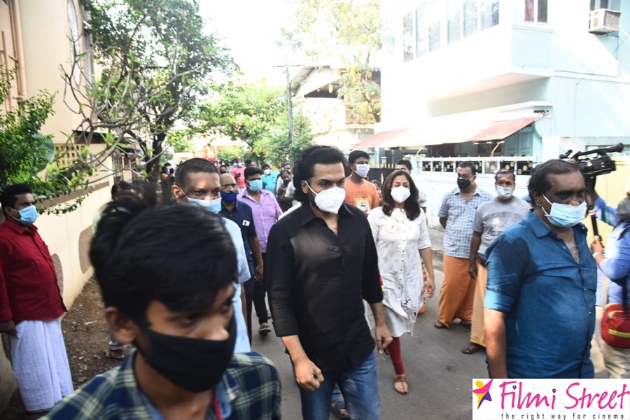 Comedy actor Vivek funeral photos