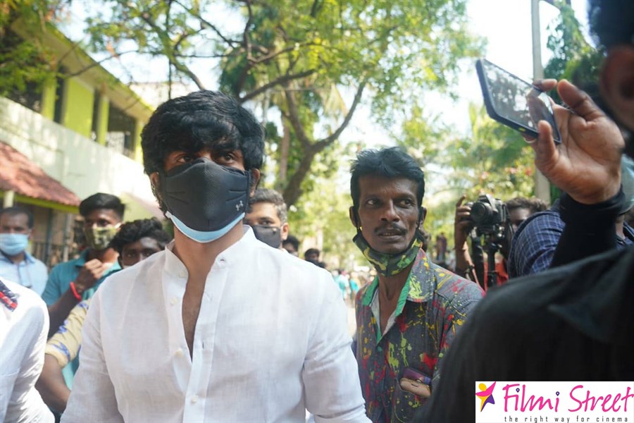 Comedy actor Vivek funeral photos